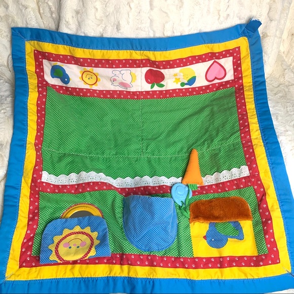 PlaySkool | Toys | Vintage Playskool 985 Activity Play Mat Fold N Go ...